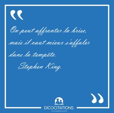 On peut affronter la brise, mais il vaut mieux s'affaler dans la ...