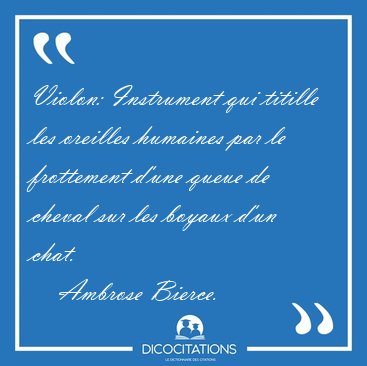 Violon: Instrument qui titille les oreilles humaines par le ...